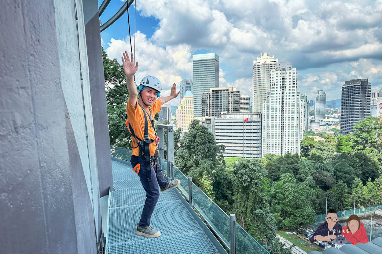 吉隆坡塔KL Tower》馬來西亞必訪景點，Sky box/Sky walk/Sky deck日景夜景一網打盡！ - 柒柒夫妻543